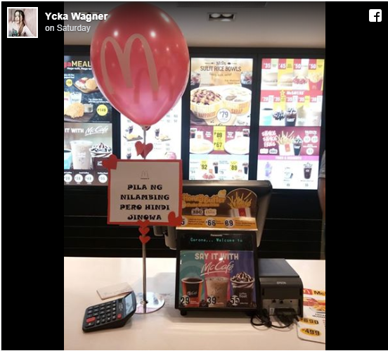 McDonalds sets up Queues with this Valentines Day 'Hugot' - Where In ...