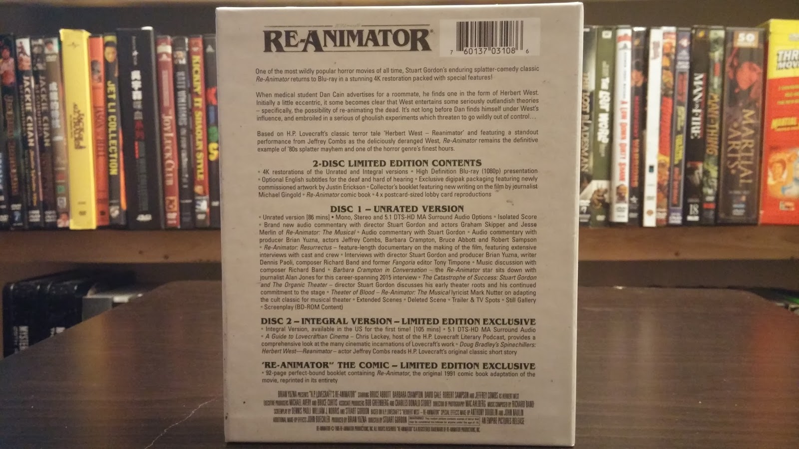 Who's Gonna Believe A Talking Head? Re-Animator: Limited Edition (Arrow ...