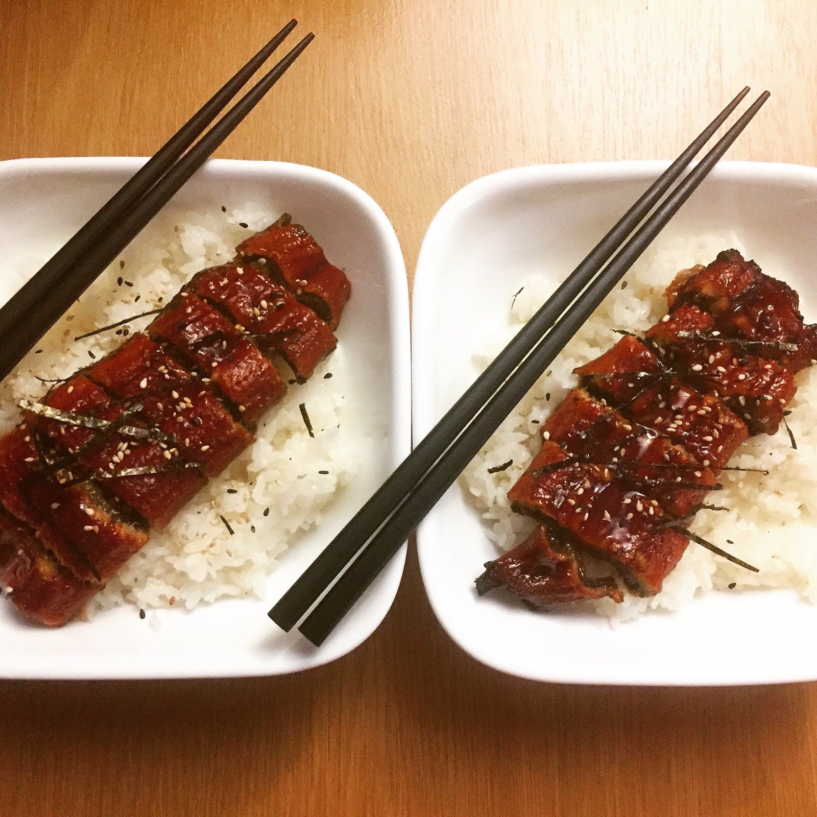 "The eyes eat first."