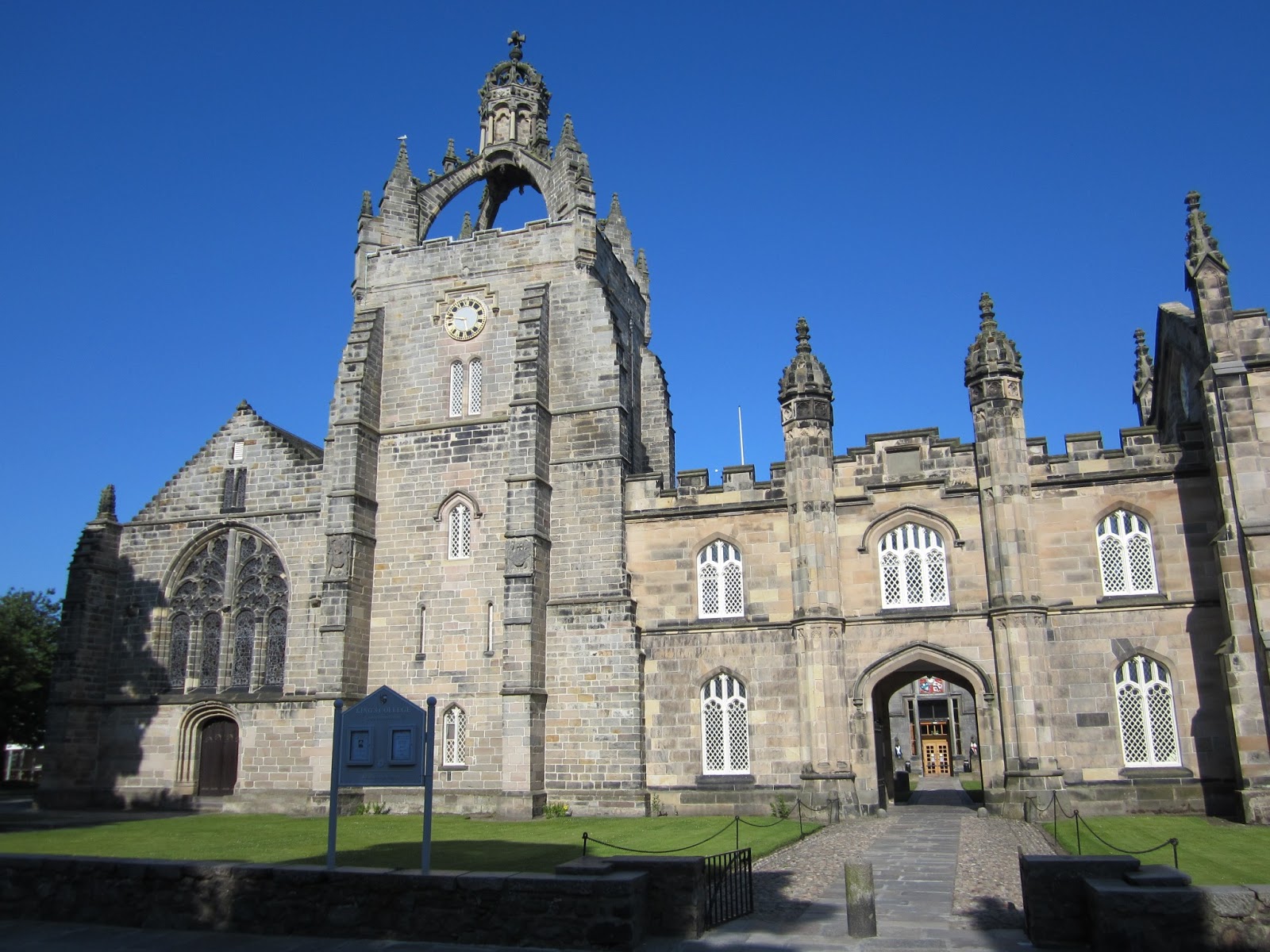 Operation Highlander: Around Aberdeen: Summer at King's College