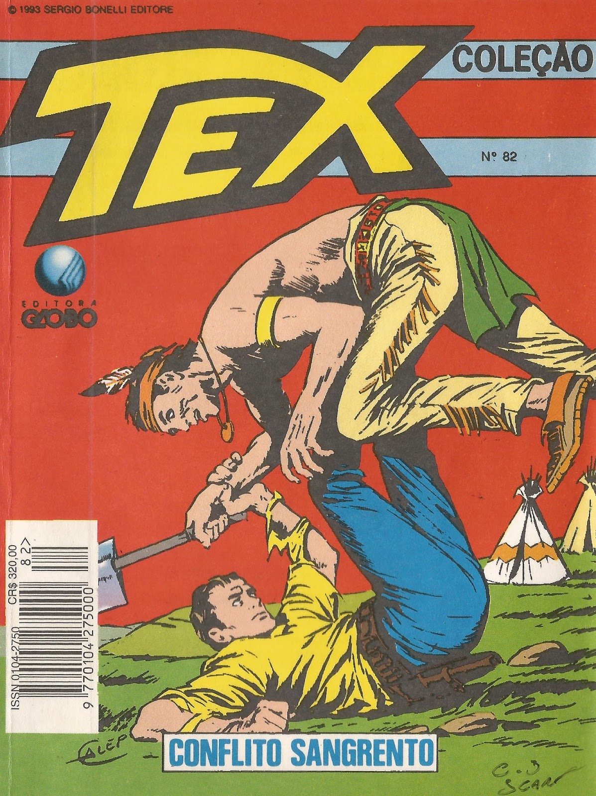 Gibis Clássicos: Tex Coleção n° 82 - Editora Globo