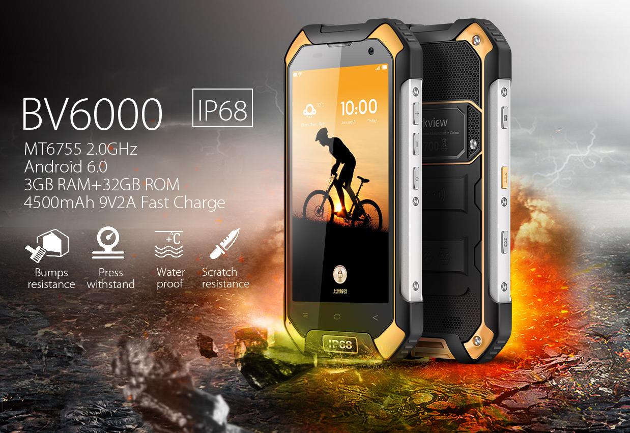 Magazin Electro Pro: Blackview BV6000, military smartphone, IP68, 4G ...