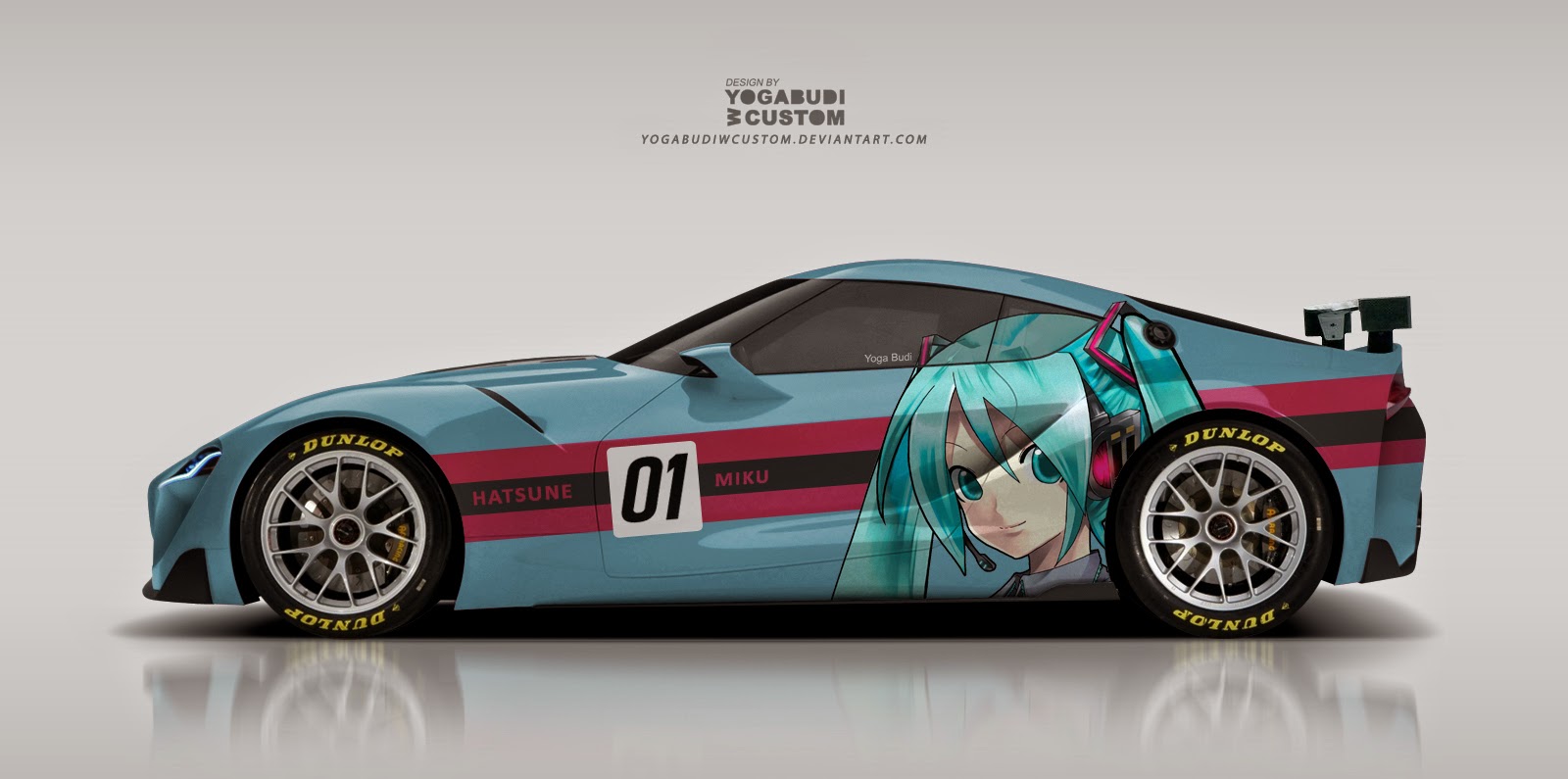 YogaBudiwCUSTOM: Miku Itasha Toyota