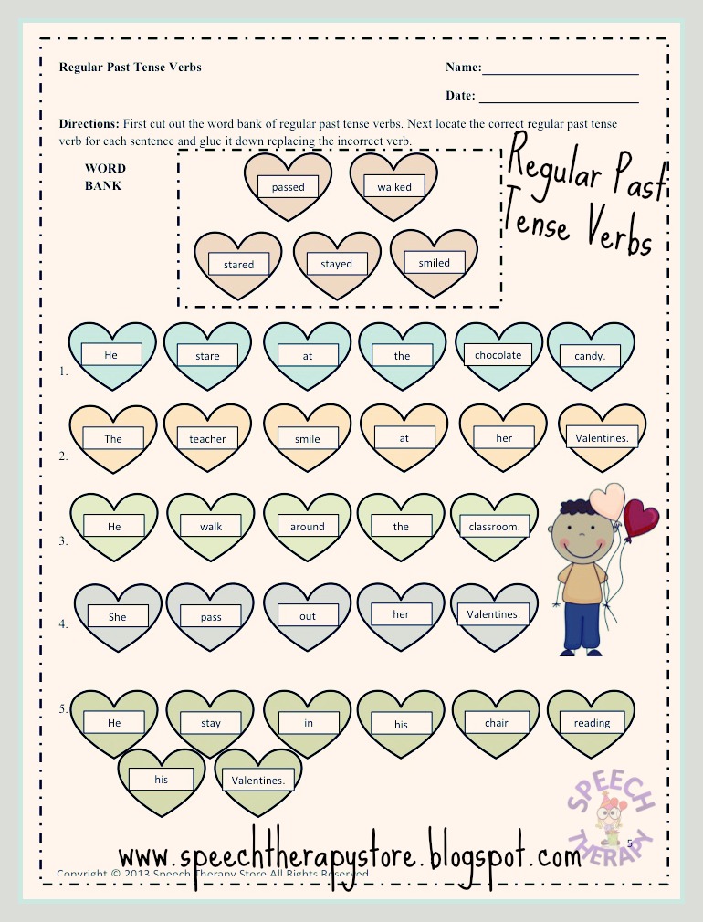 Speech Therapy: Valentine's Day Language & Articulation Bundle