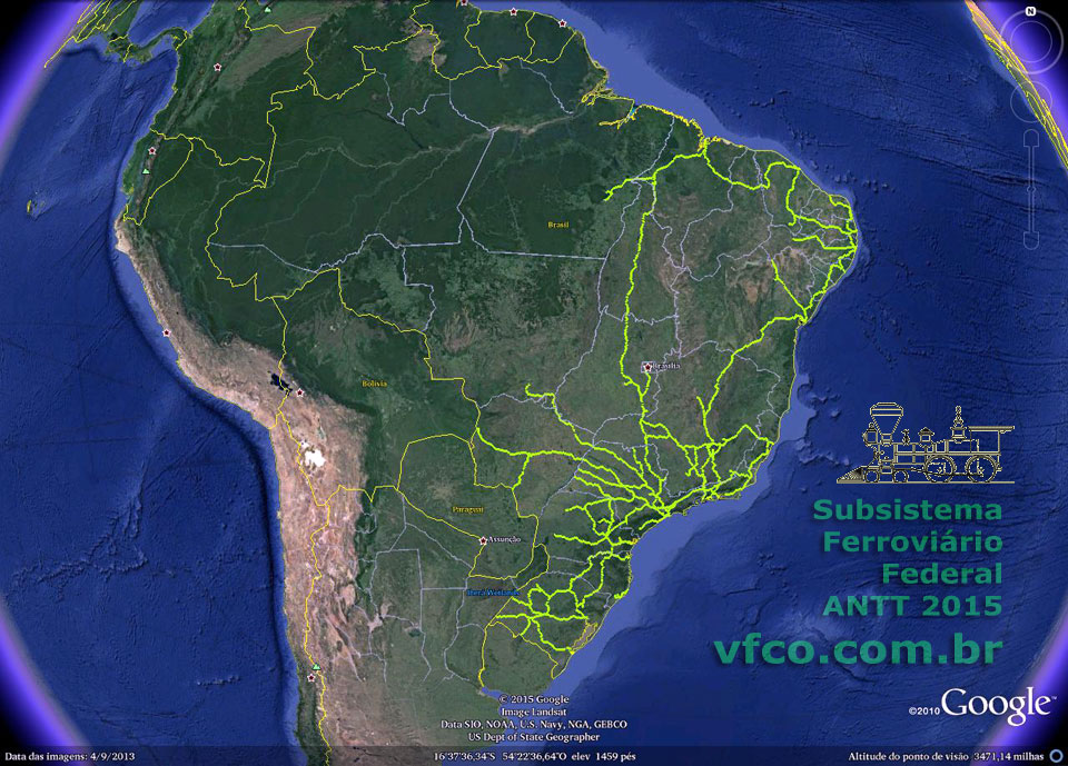 TRENS BRASIL BRAZIL ( TRAIN ): MAPAS DE FERROVIAS BRASILEIRAS DE TODOS ...