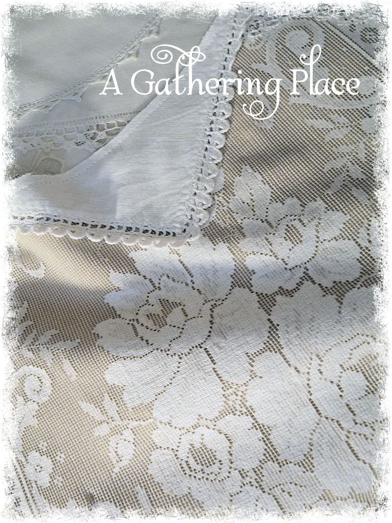 ~MAKING A TOTE BAG MADE OF VINTAGE LACES~