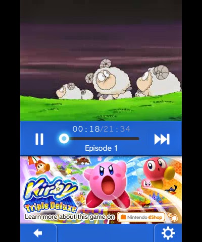 Veja diversas imagens do Nintendo Anime Channel de 3DS