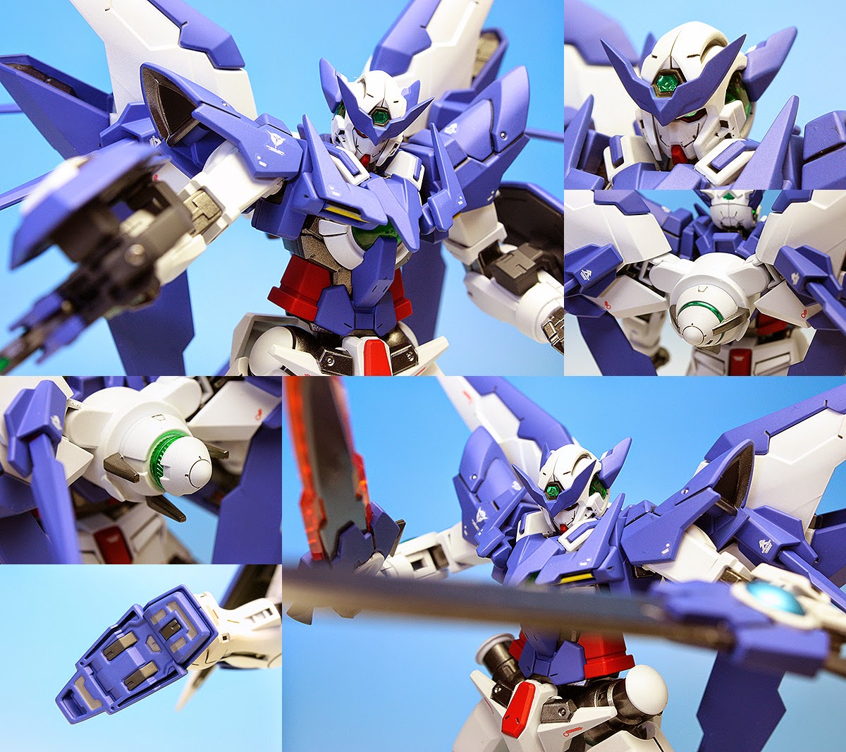HGBF 1/144 Exia Dark Matter - Amazing Exia Full Form - Painted Build