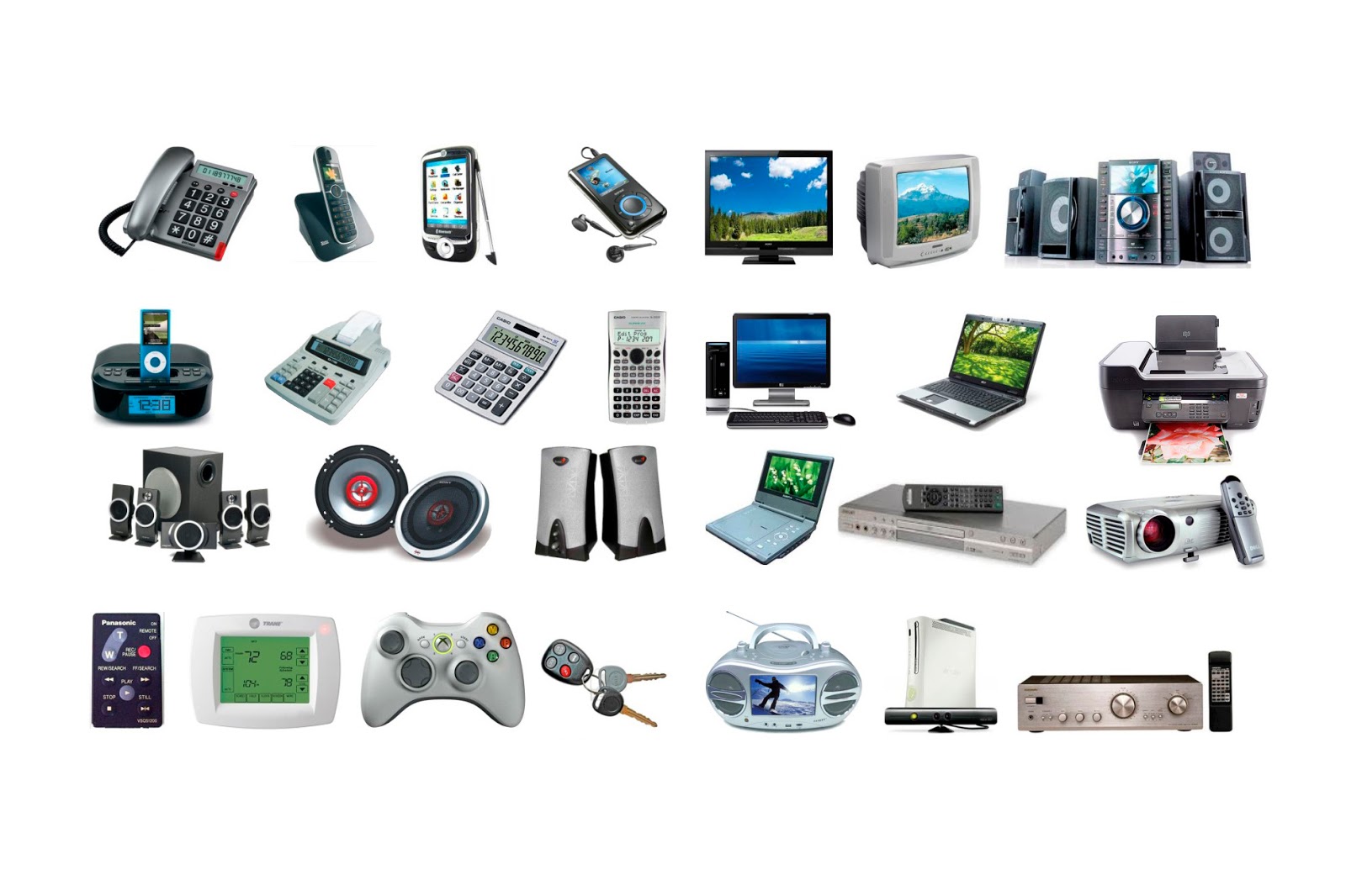 Dispositivos electrónicos de ultima generación