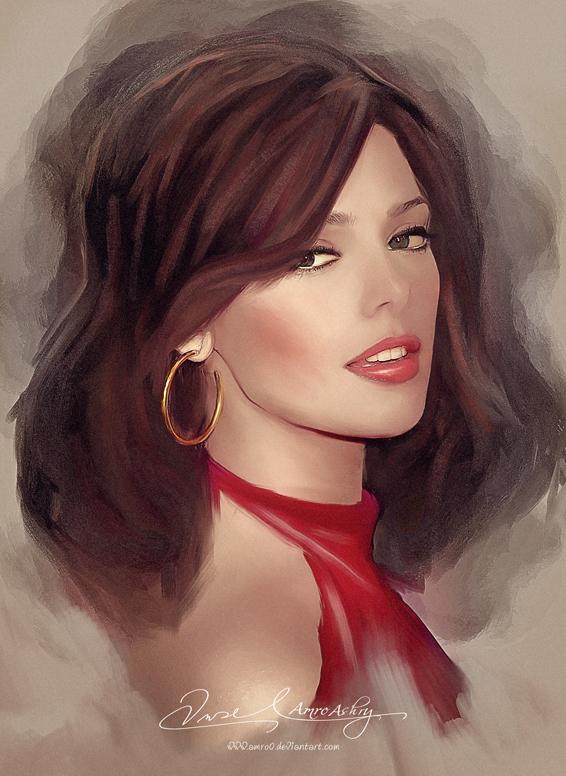 Maher Art Gallery: Digital Portrats by Amro Ashry