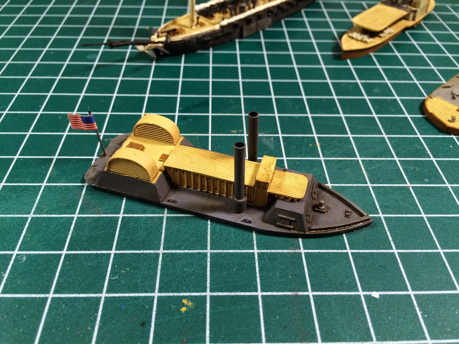 The Analogue Hobbies Painting Challenge: From MilesR - 1/600 Scale ACW ...