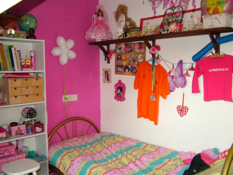 De creatieve wereld van Terray: Van een roze meisjes kamer naar een ...