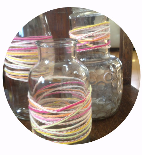 Ashley Thunder Events: Craft Night Preview Part 1: DIY Wrapped Jars