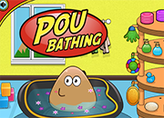 Pou Bathing | juegos de Pou - jugar online - descargar - cartoon