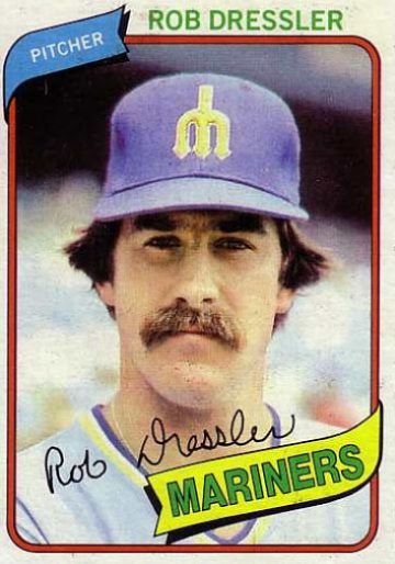 1980 Topps Baseball: #366 Rob Dressler