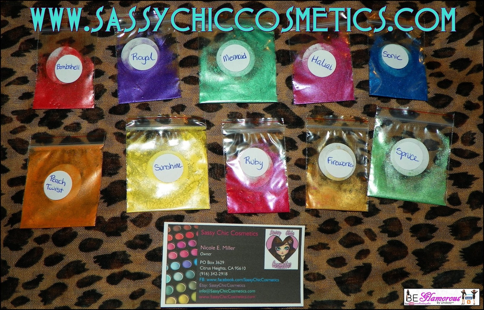 Be Glamorous By Lindsay Sassy Chic Cosmetics