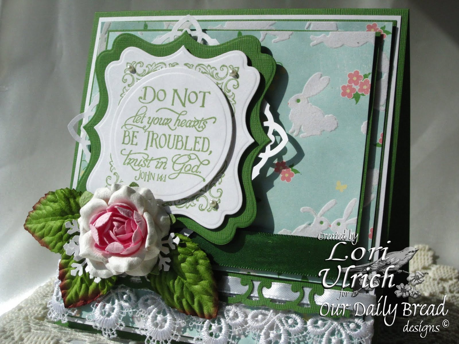 Papercrafts by SaintsRule!: Trust in God