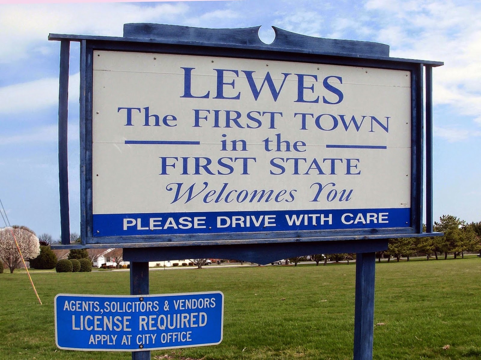 Geographically Yours Welcome: Lewes, Delaware