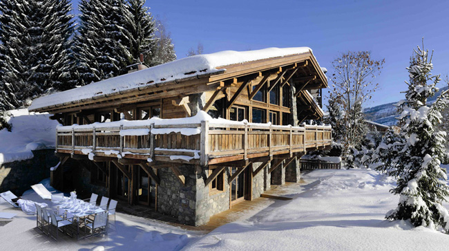 ESTILO RUSTICO: Chalet en los Alpes