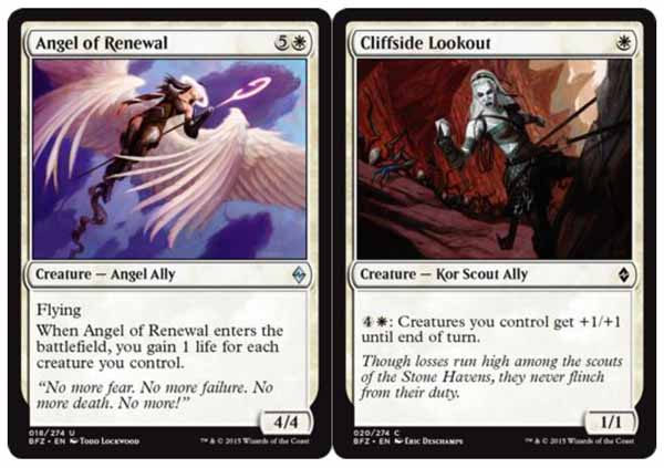 Magic the Gathering Adventures: BFZ Review Part 10: White Allies (and ...