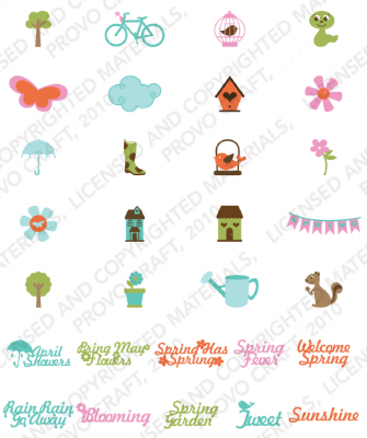 Fantabulous Cricut Challenge Blog: Fantabulous Friday - Celebrate Spring