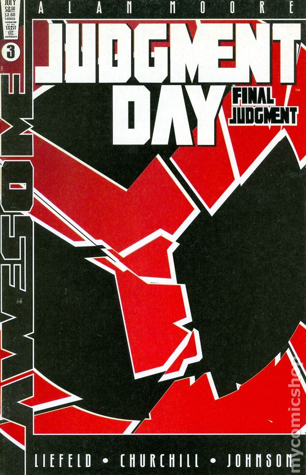 Alan Moore's Forgotten Awesome: Weekly Reading: Judgment Day Final Judgment