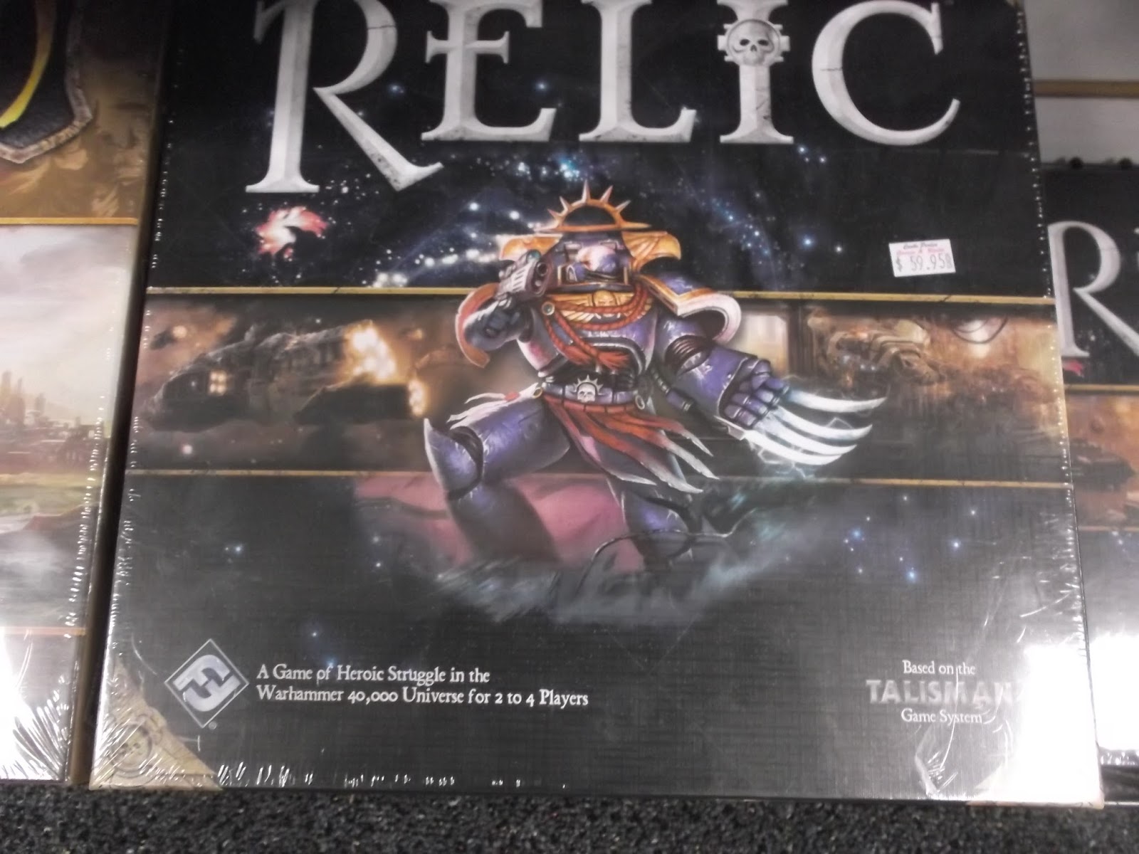 The Castle's Ramparts: Boardgame of the Week Relic