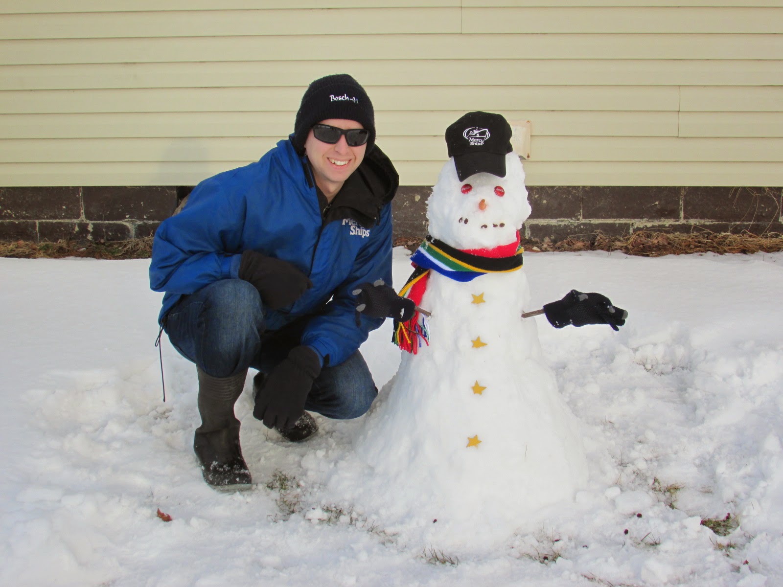 Murray & Candace's Adventures: South African Snowman...
