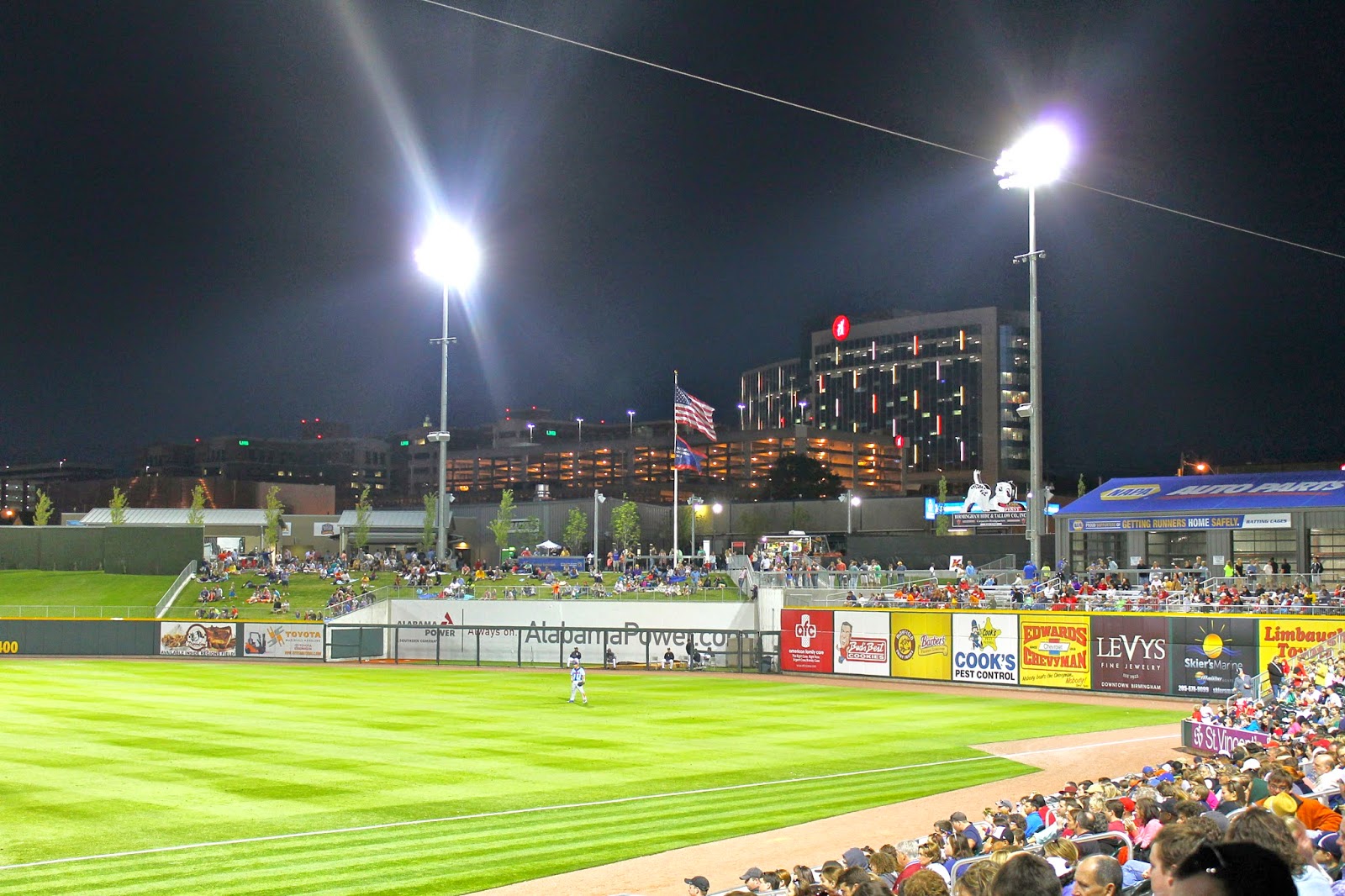 grass stains: An evening with the Barons