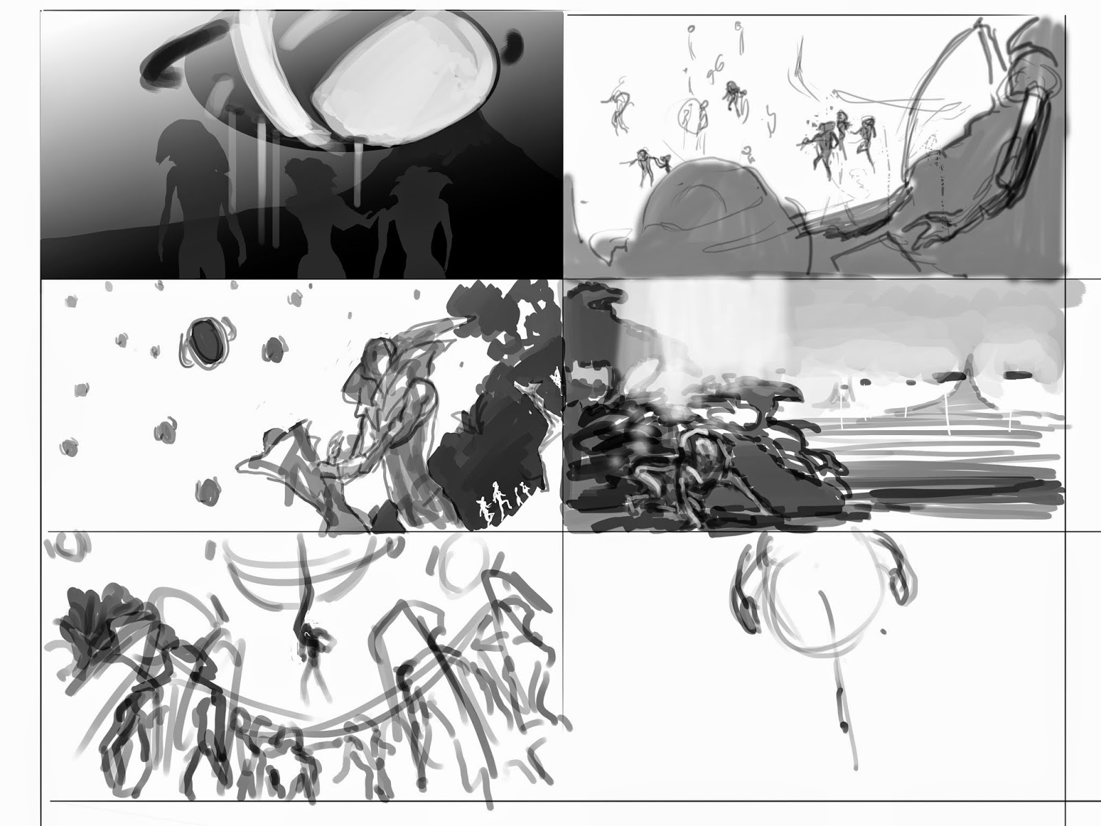 Visual Storytelling: key scenes