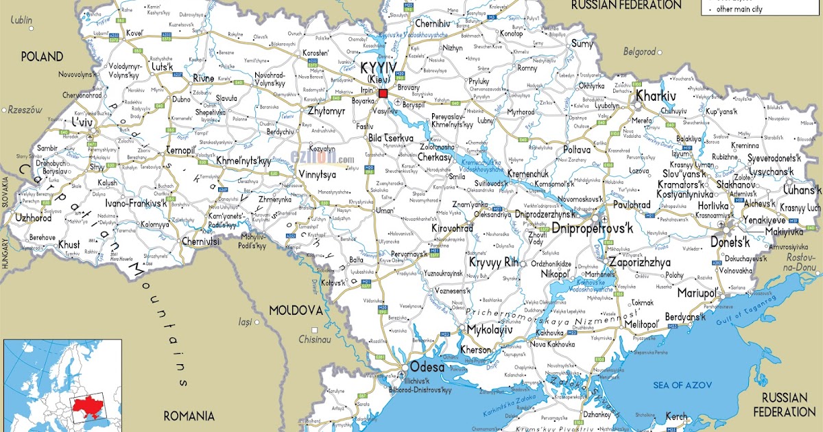 Romania Live: Harta rutiera Ucraina live webcam Kiev