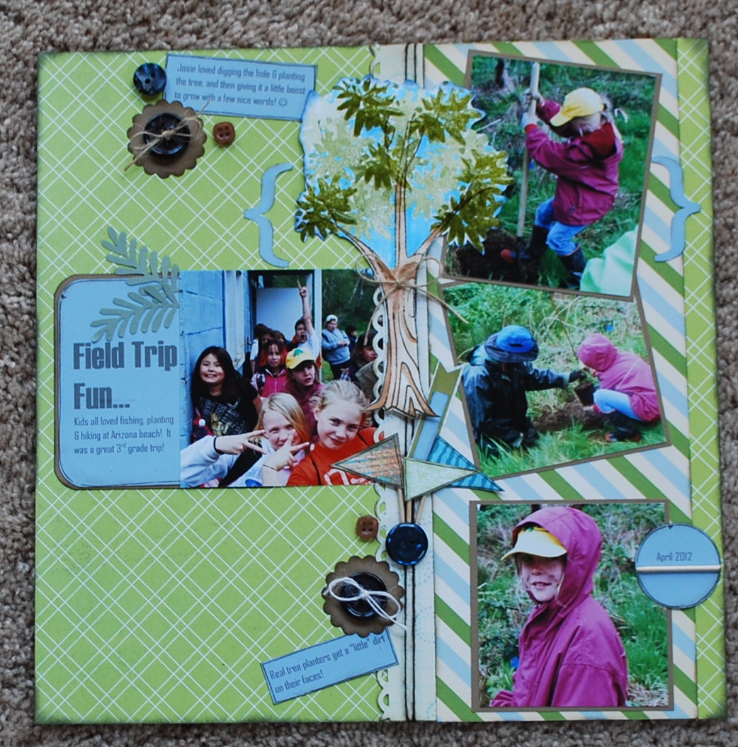 Sharon's Scraps: planting trees