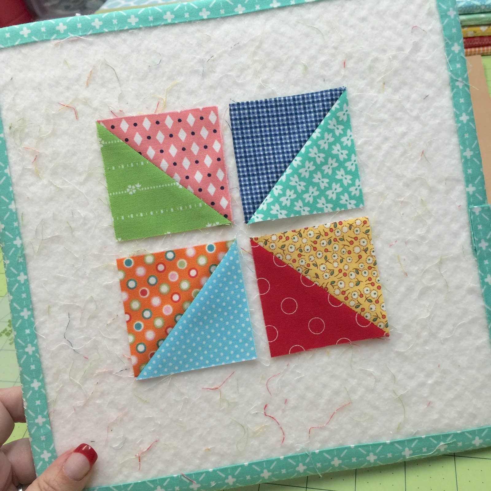 Bee In My Bonnet: Sew Simple Shapes - More Easy Patchwork Flowers!!!