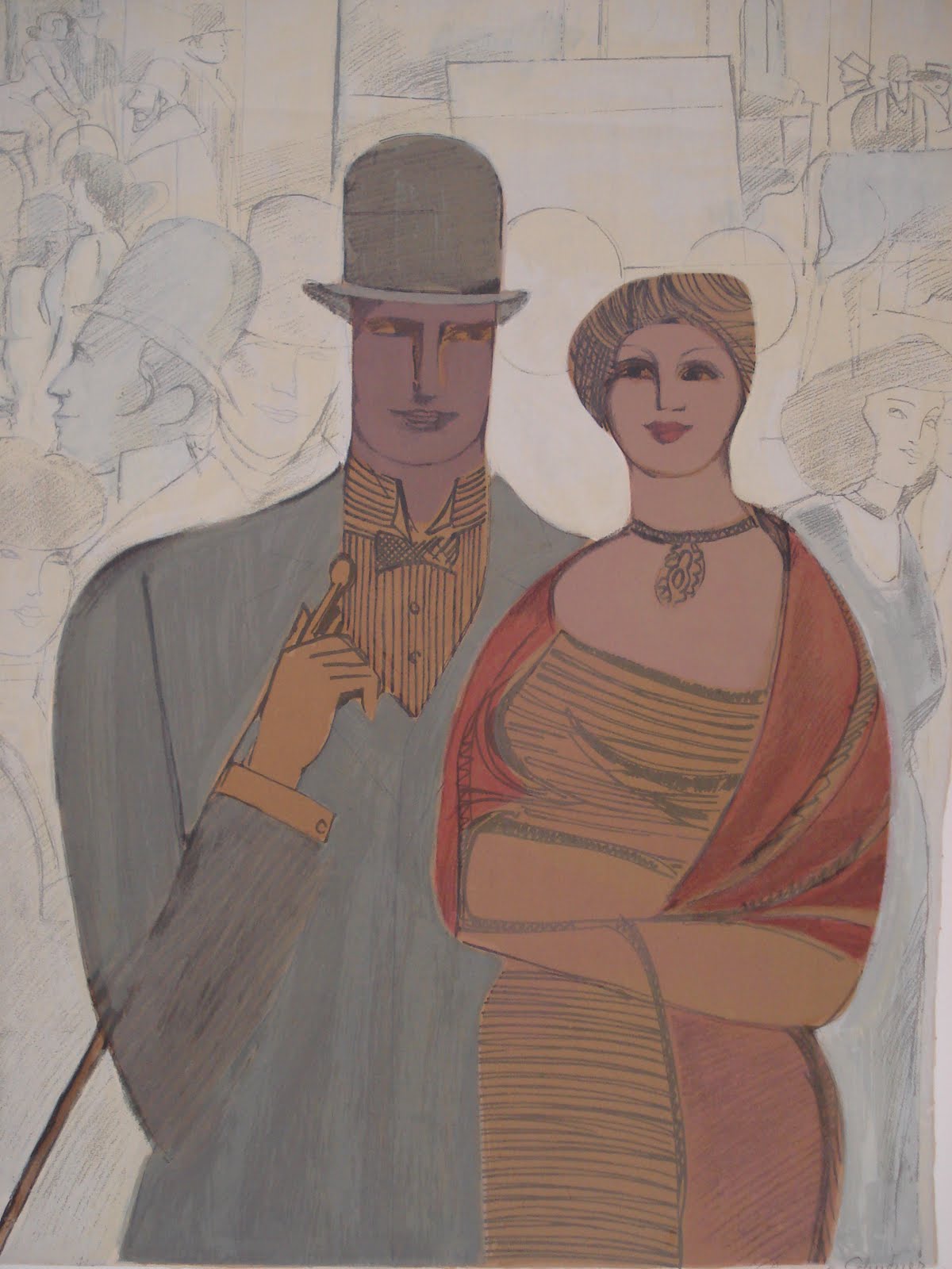 S. Morantz Galleries: The Couple by David Schneuer