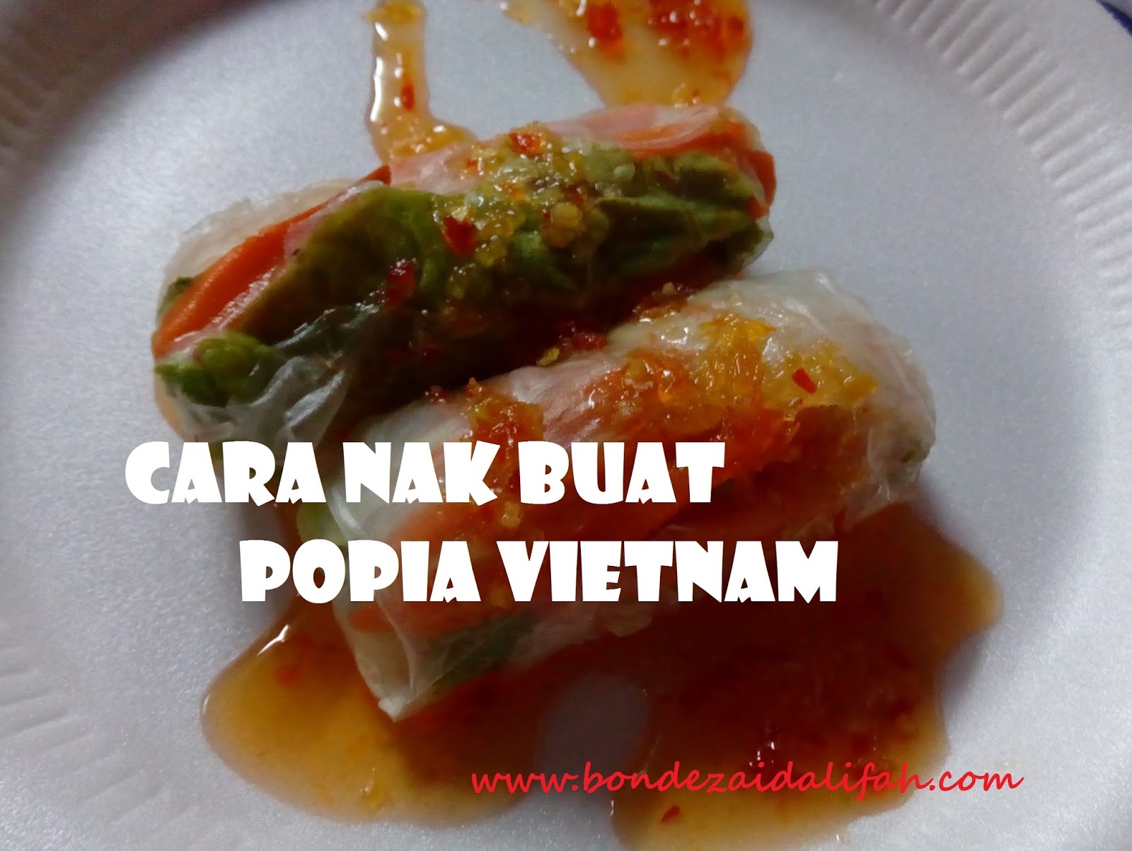 CARA NAK BUAT POPIA VIETNAM