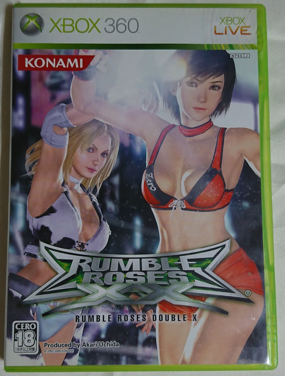 꿈의 끝에서: 럼블 로즈 XX Rumble Rose XX (Xbox360)
