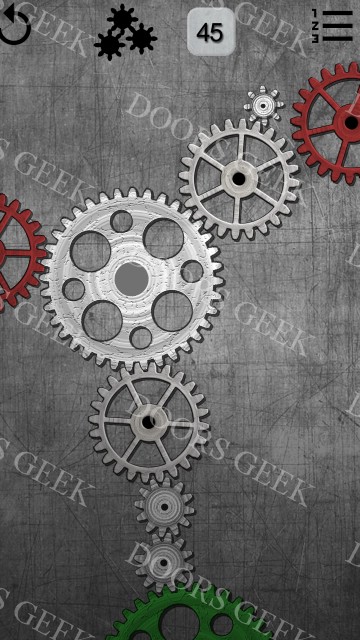 Gears Logic Puzzles Level 45 Solution ~ Doors Geek