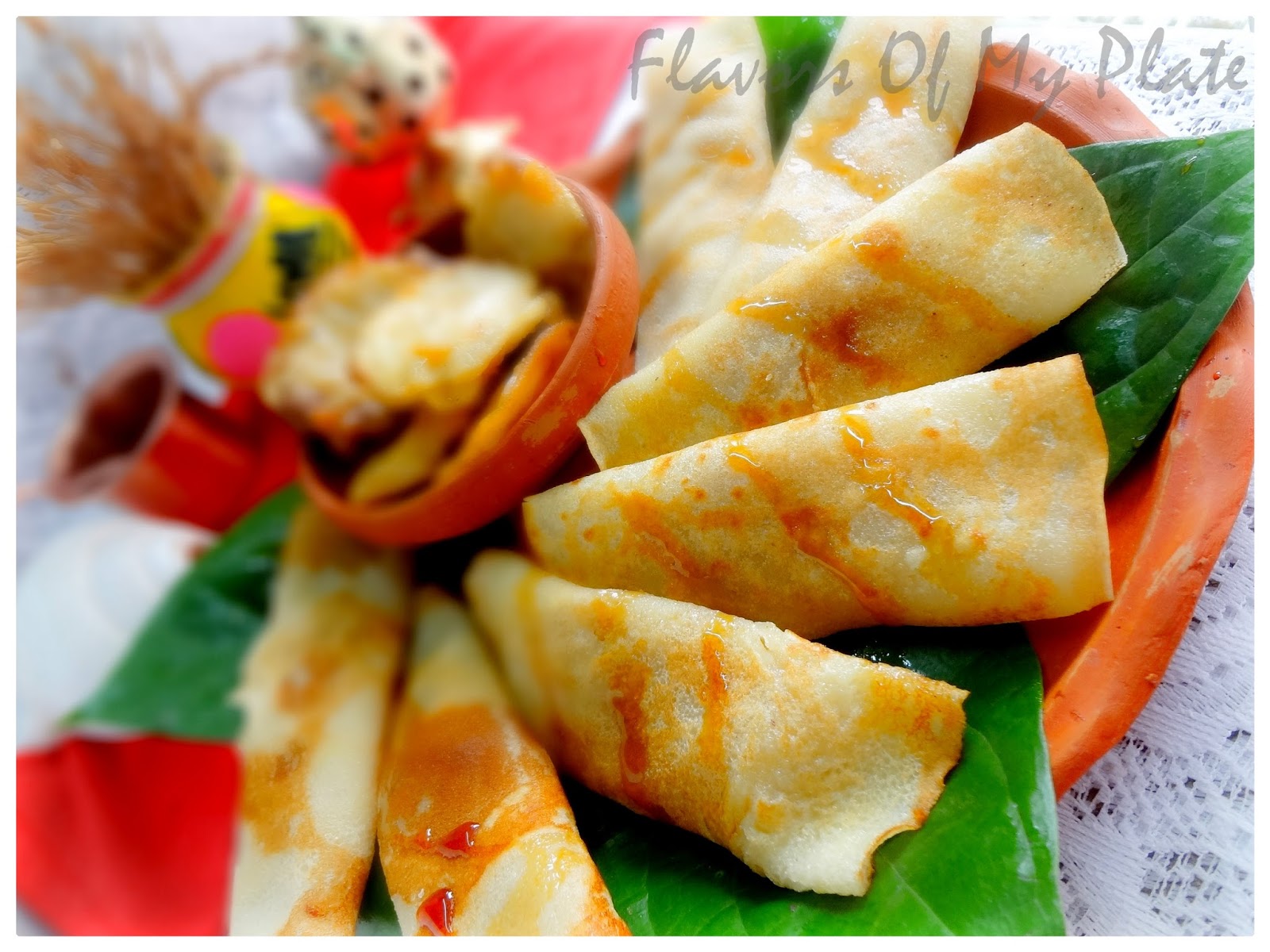 Flavors Of My Plate: Patishapta.......Crepes with Coconut Filling