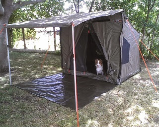 Family Tent Camping : Disabled Veteran is Happy with Oztent RV2