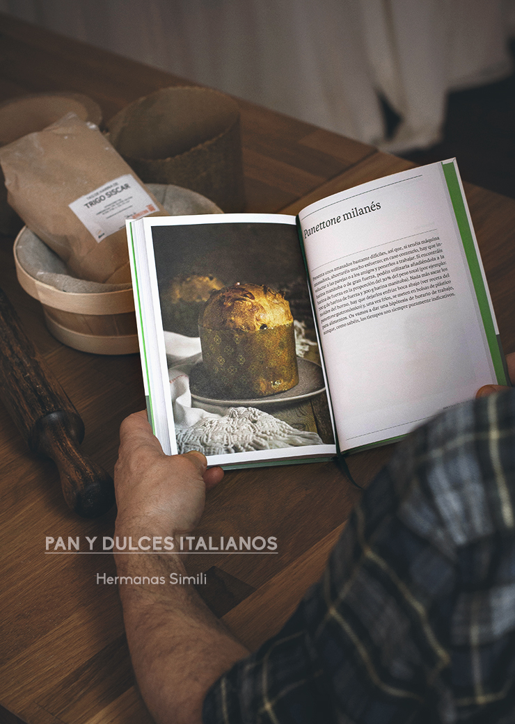Hecho en la propriété: [ PAN Y DULCES ITALIANOS ] Libros con Miga