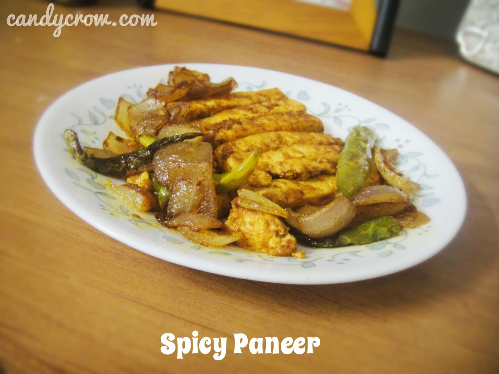 Chilli Paneer Recipe - Candy Crow
