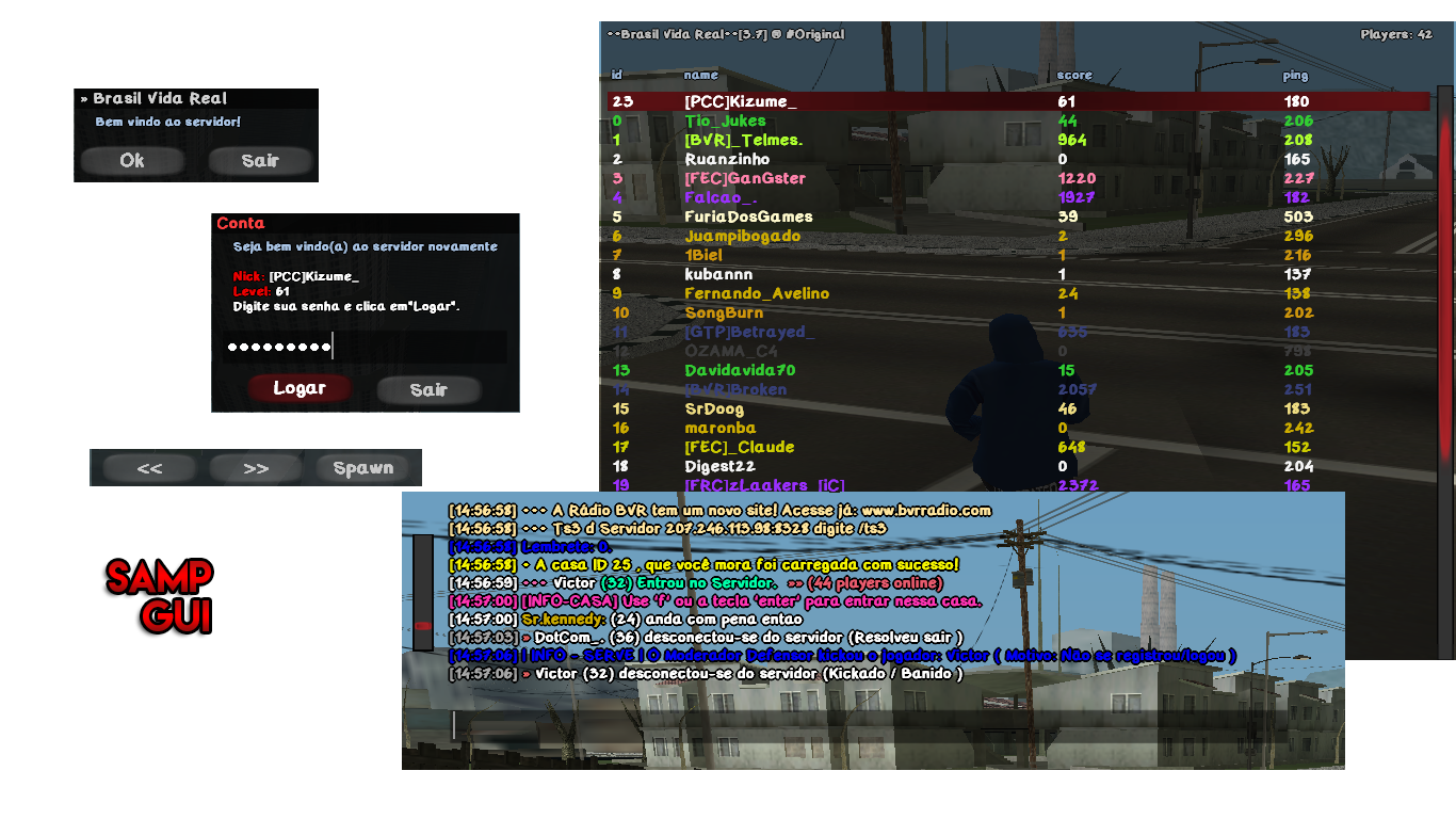 SampGui - [GML] - GTA Mods Leves