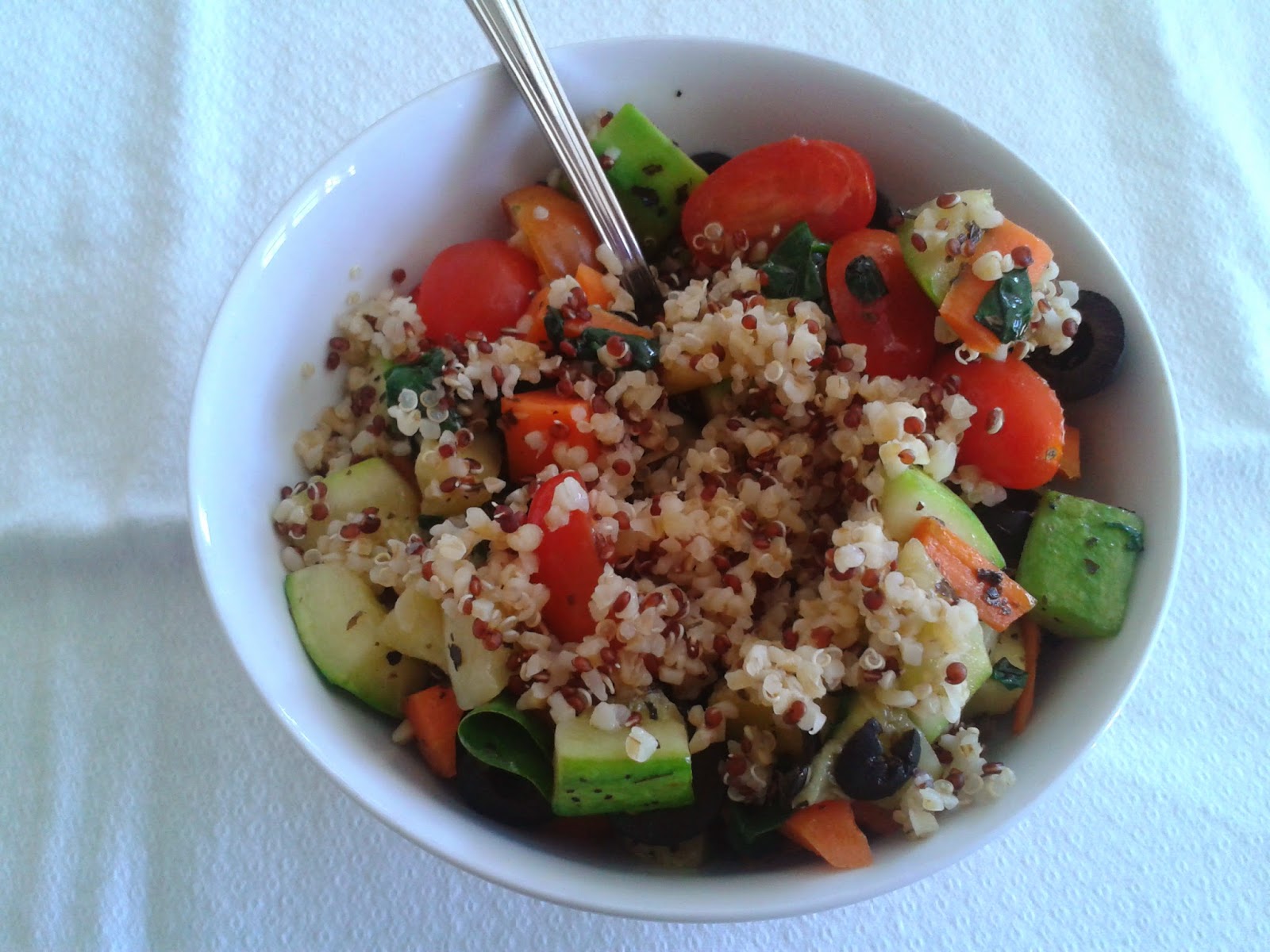 Quinoa & Wakame: QUINOA Y BULGUR CON VERDURAS