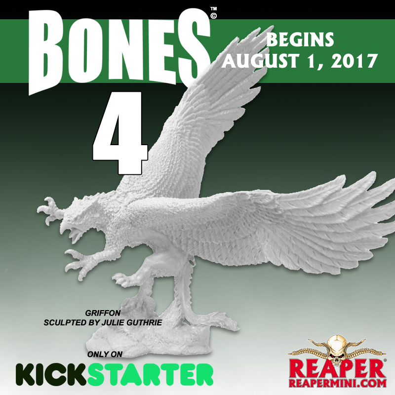 Wargame News and Terrain: Reaper Miniatures: Bones 4 Kickstarter: Mr ...