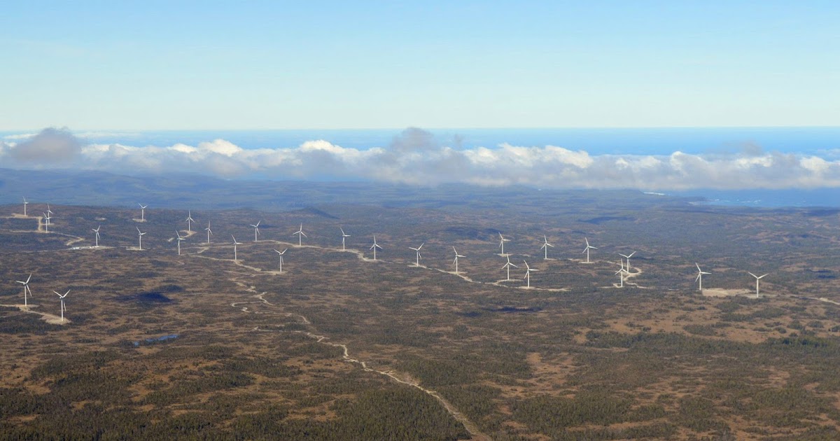 BC Oceanfront: Wind Farms on Vancouver Island