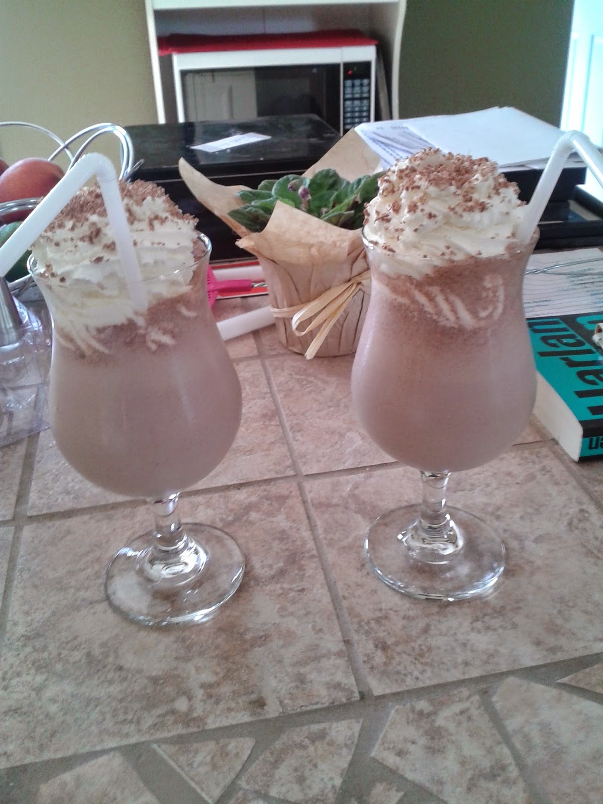 Audrey cuisine!: Milkshake au café