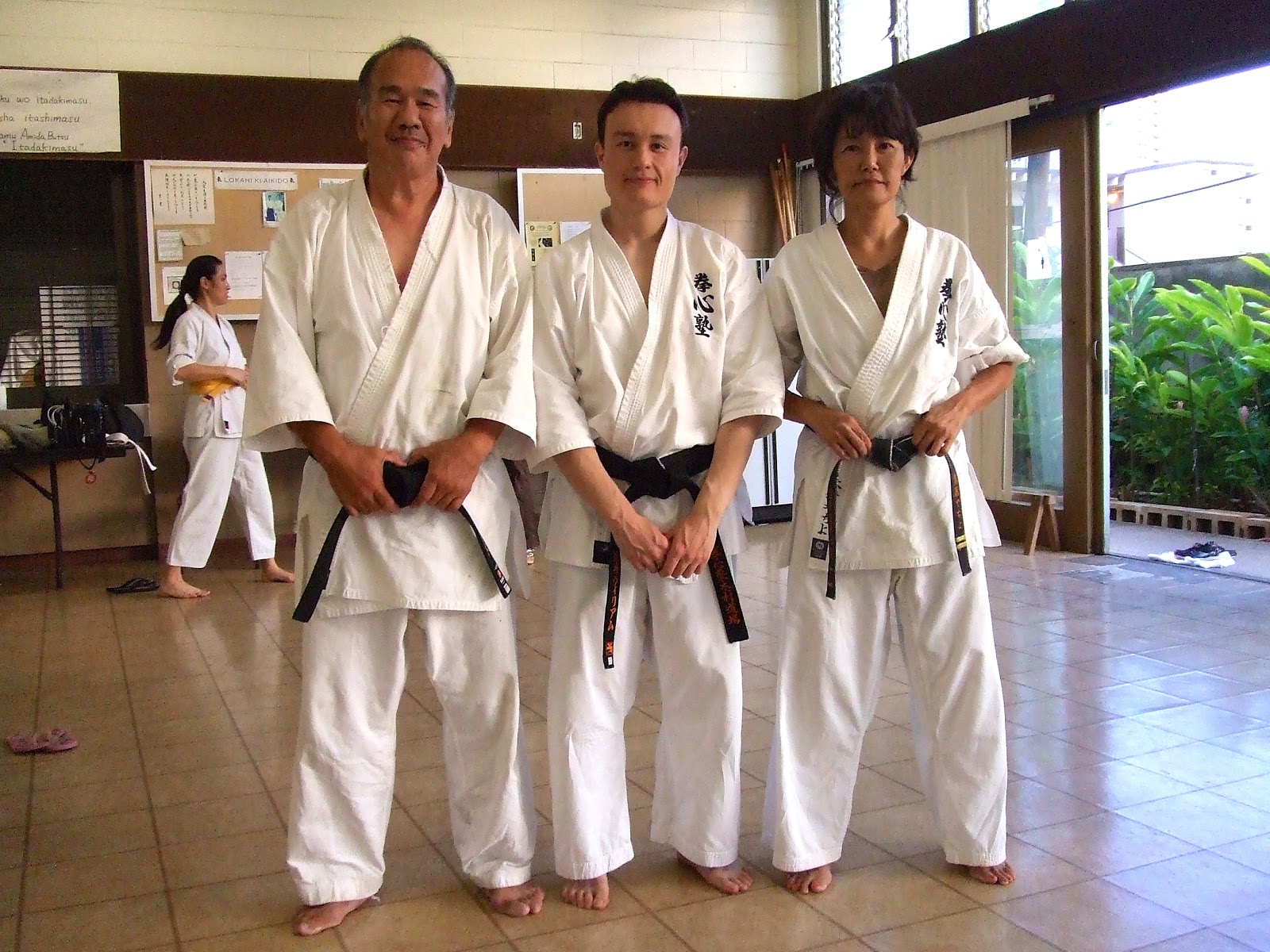 Japan-Hawaii-New York Karate Net Pals: Shihan William in Hawaii (^^)