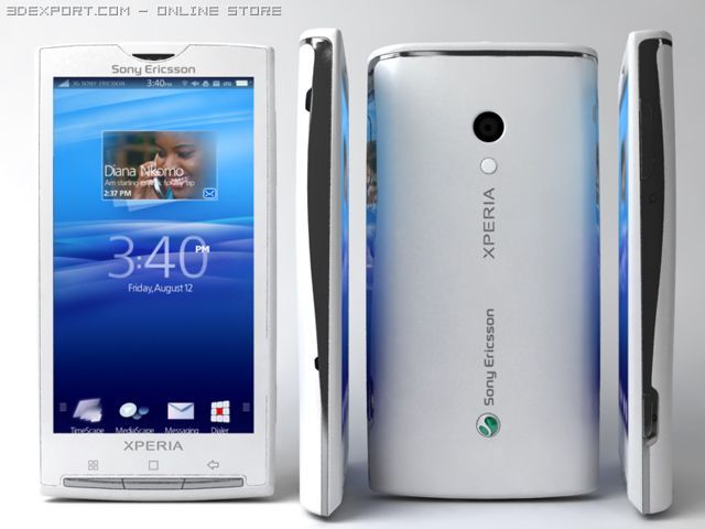Laptop: Sony Ericsson Xperia X8