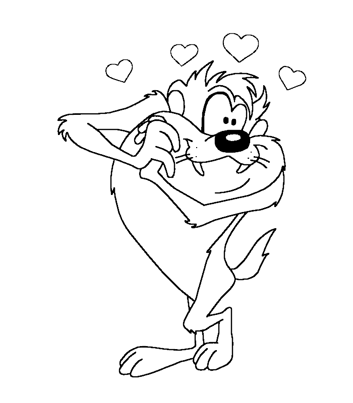 Tasmania para dibujar - Imagui