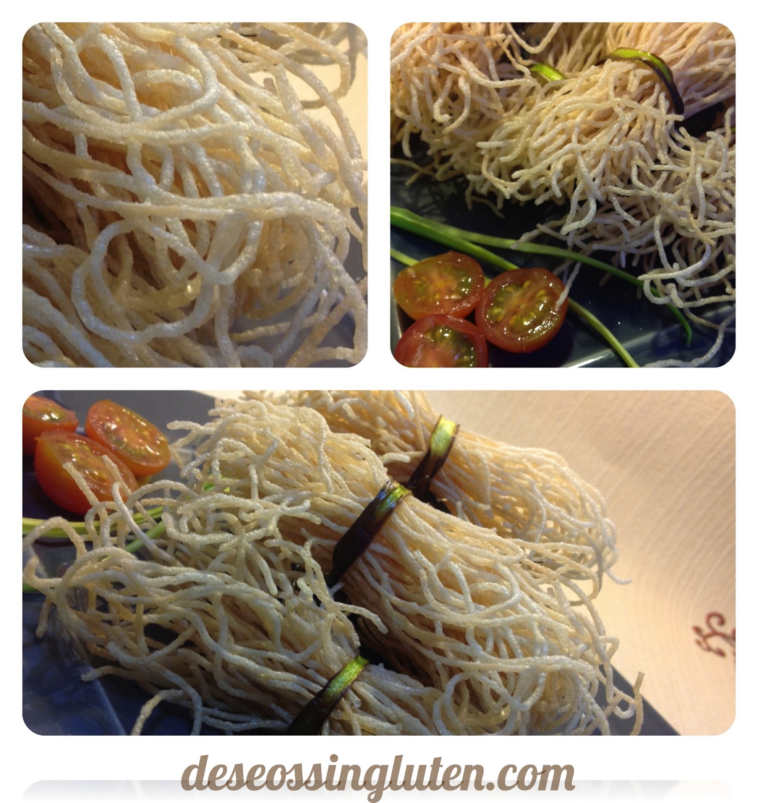 FIDEOS DE ARROZ FRITOS SIN GLUTEN